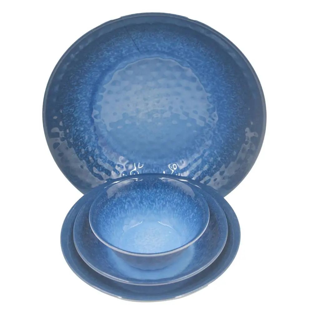 China Wholesale pitted texture melamine plate and bowl dinner set ...